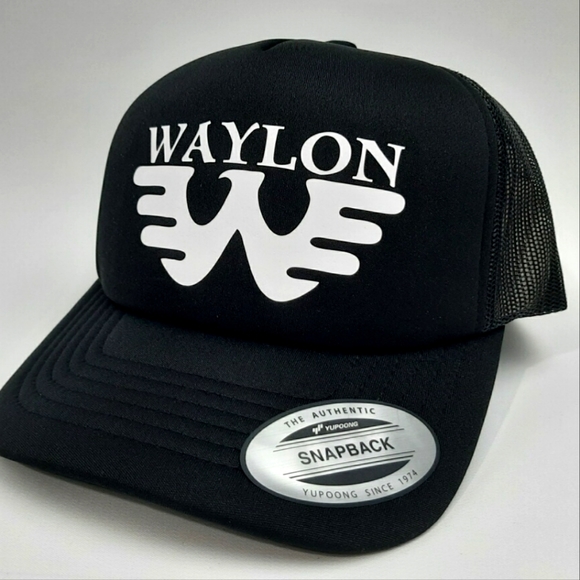 Yupoong | Accessories | Waylon Jennings Outlaw Hat Cap Vintage Trucker ...